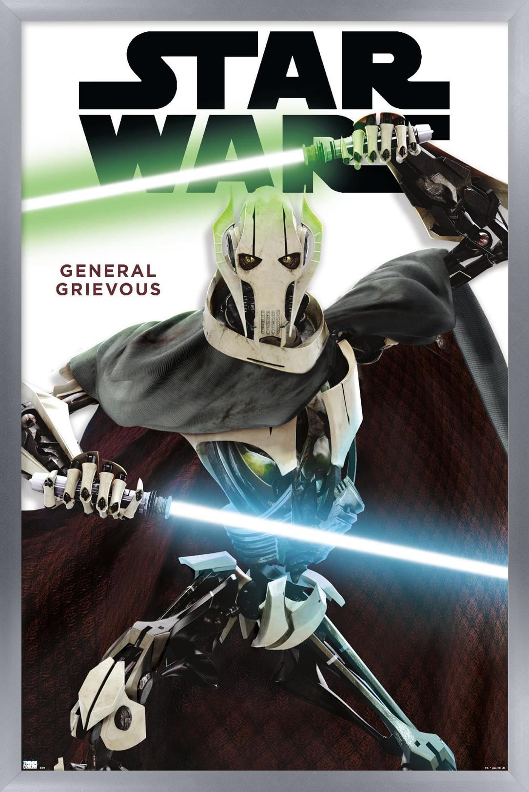 Star Wars: Saga - General Grievous Feature Series Wall Poster, 14.725 ...