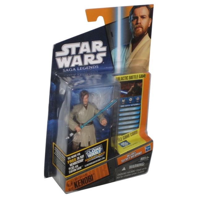 Star Wars Saga Legends (2010) Obi-Wan Kenobi Action Figure SL12 ...