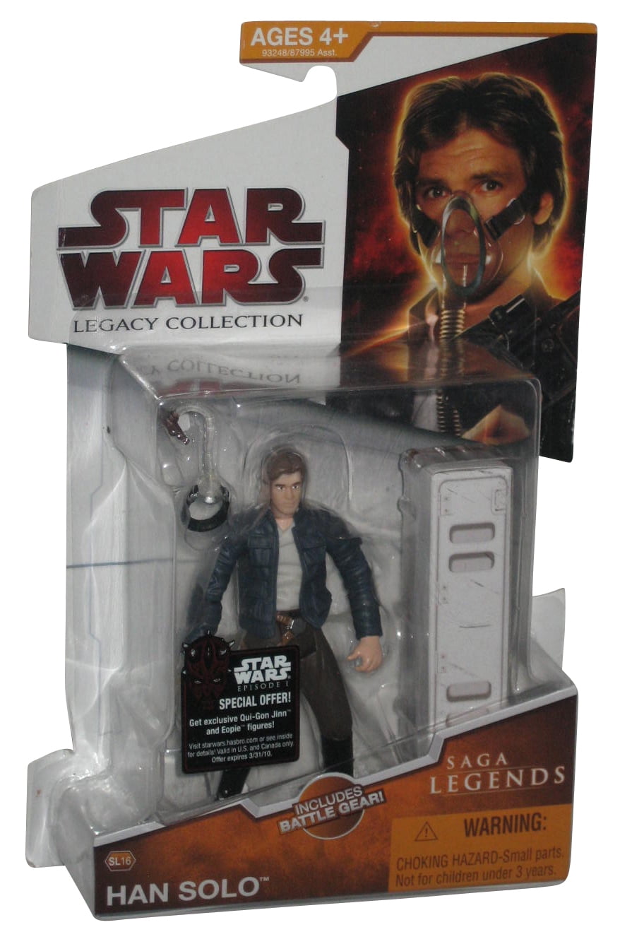 Star Wars Saga Legends Han Solo (2008) Hasbro Action Figure SL16 ...