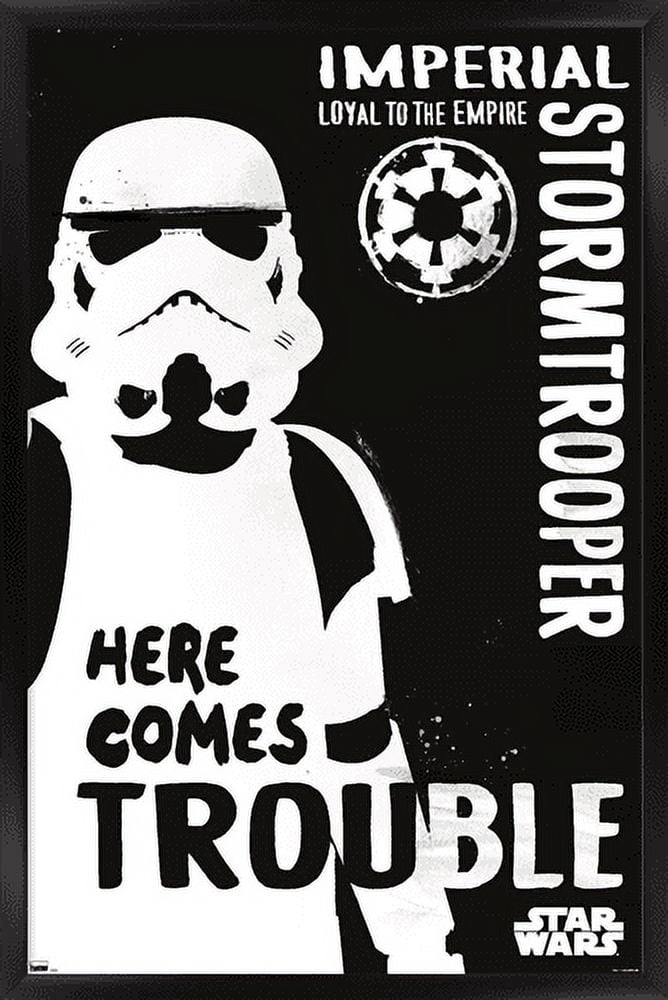 Star Wars: Saga - Stormtrooper Trouble Wall Poster, 22.375" x 34 ...