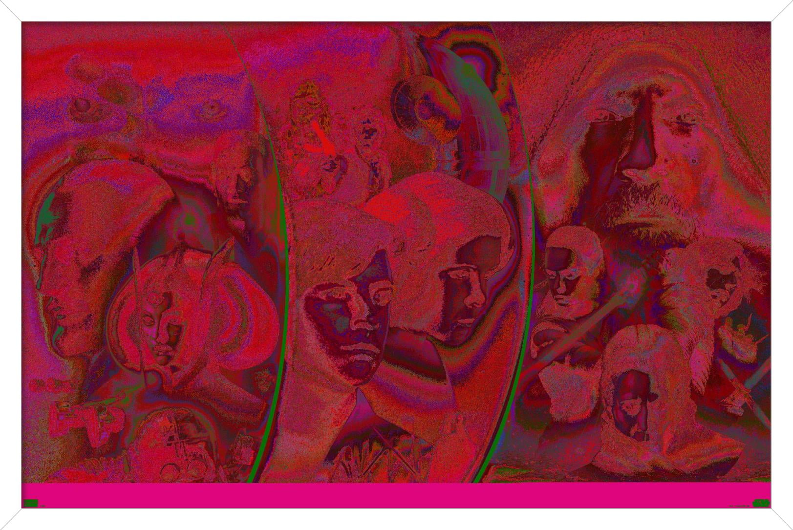 Star Wars: Saga – Trilogy Wave Wall Poster, 22.375" x 34", Framed ...