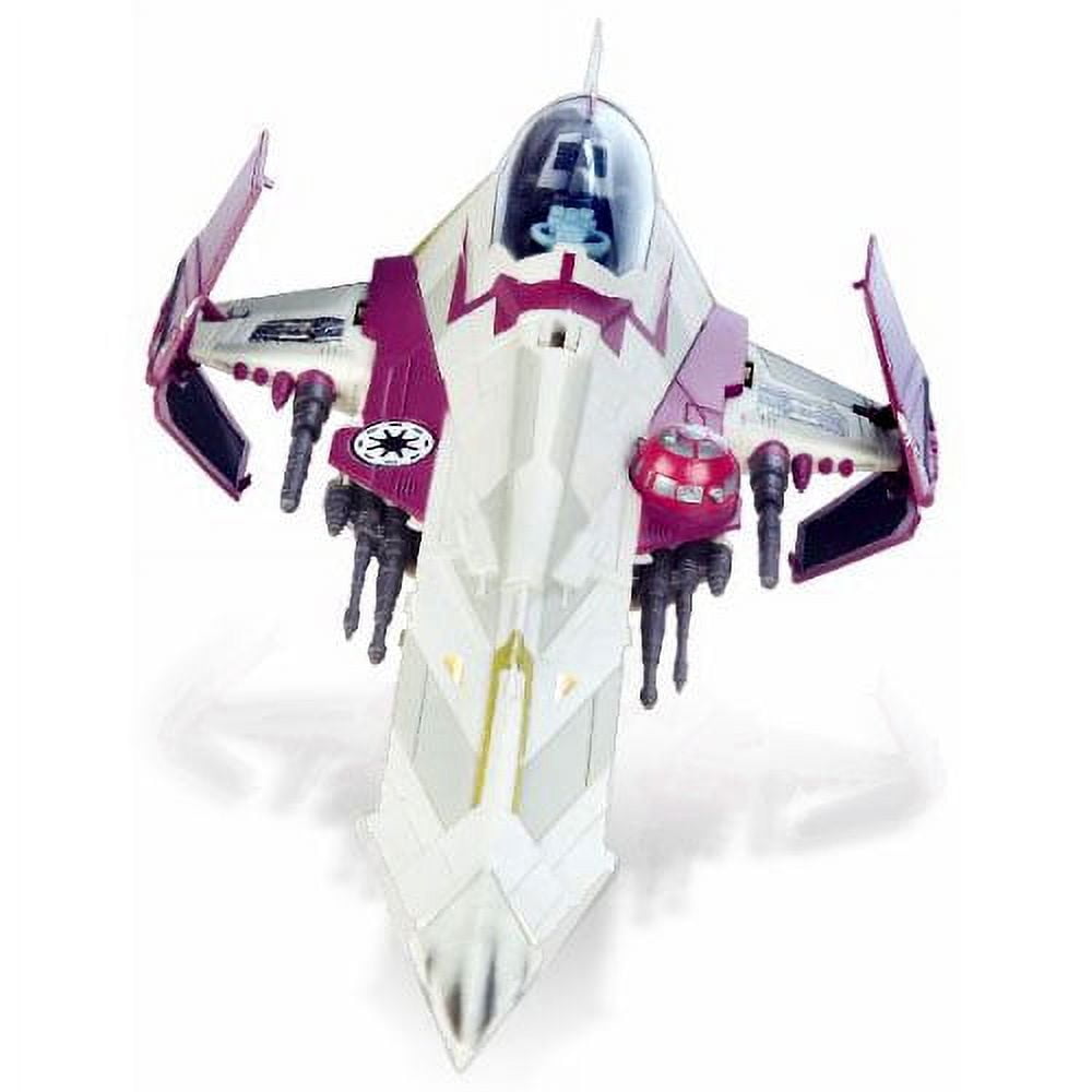 Star Wars - Saga - Vehicle Figure - Jedi Starfighter - Walmart.com