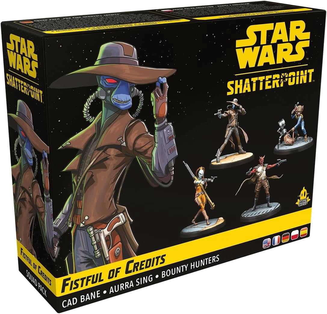 Star Wars: Shatterpoint: Fistful of Credits: Cad Bane Squad Pack ...