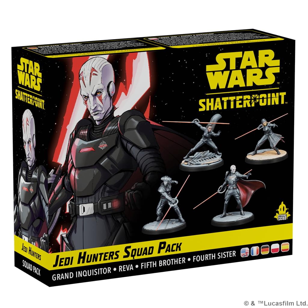 Star Wars Shatterpoint Jedi Hunters SQUAD PACK H2FSD- Tabletop ...