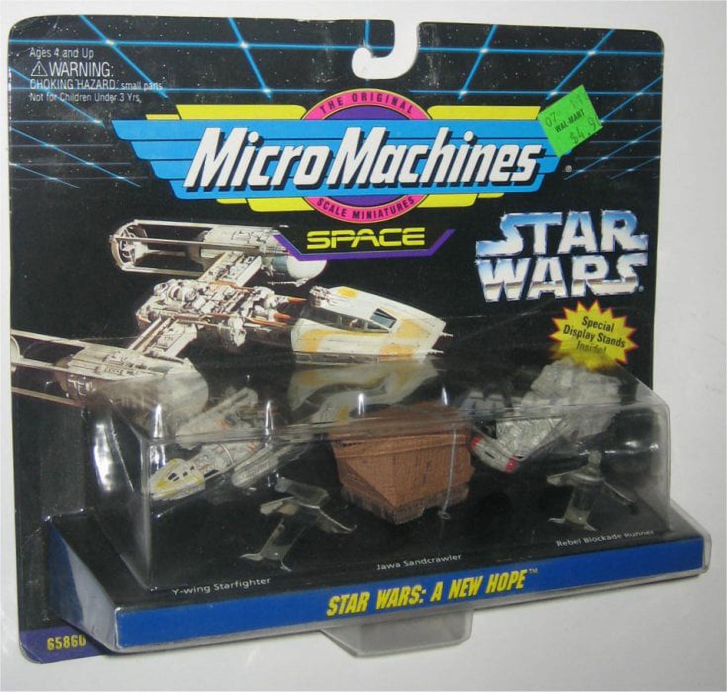 Star Wars Space A New Hope Micro Machines Toy Set - (Y-Wing Starfighter ...