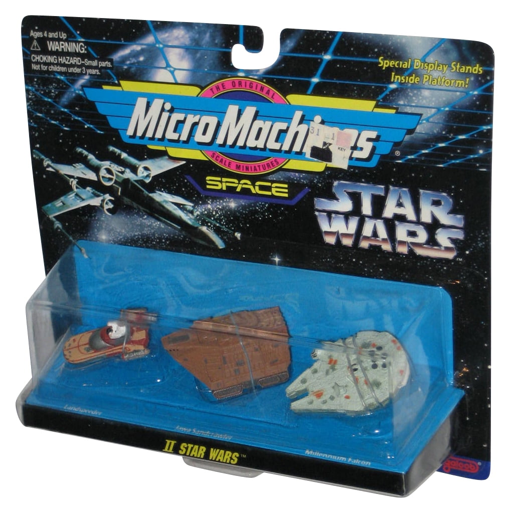 Star Wars Space II Micro Machines Toy Set - (Landspeeder / Millenium ...