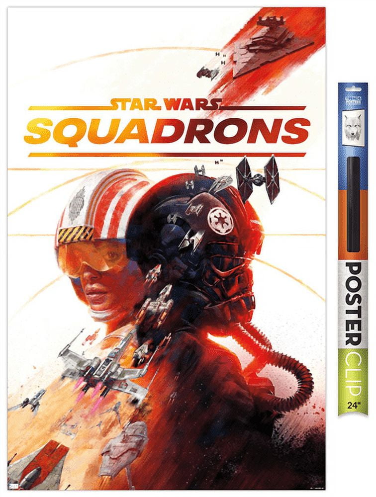 Star Wars: Squadrons - Key Art Wall Poster, 22.375" x 34" - Walmart.com