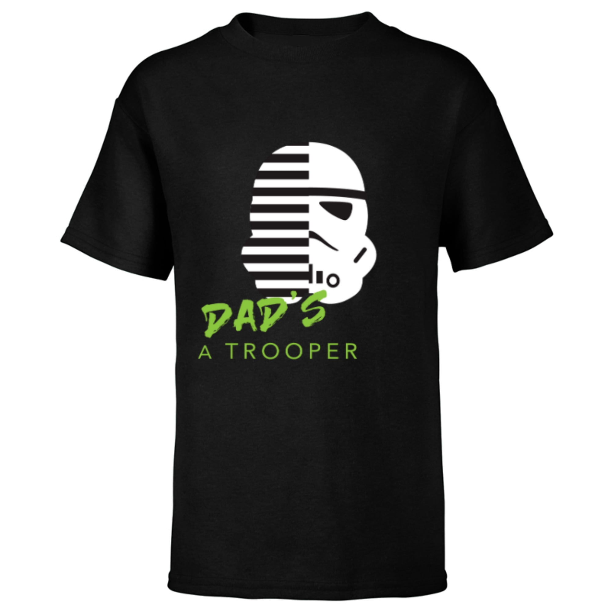 Star Wars Stormtrooper Dad's a Trooper - Short Sleeve T-Shirt for Kids ...
