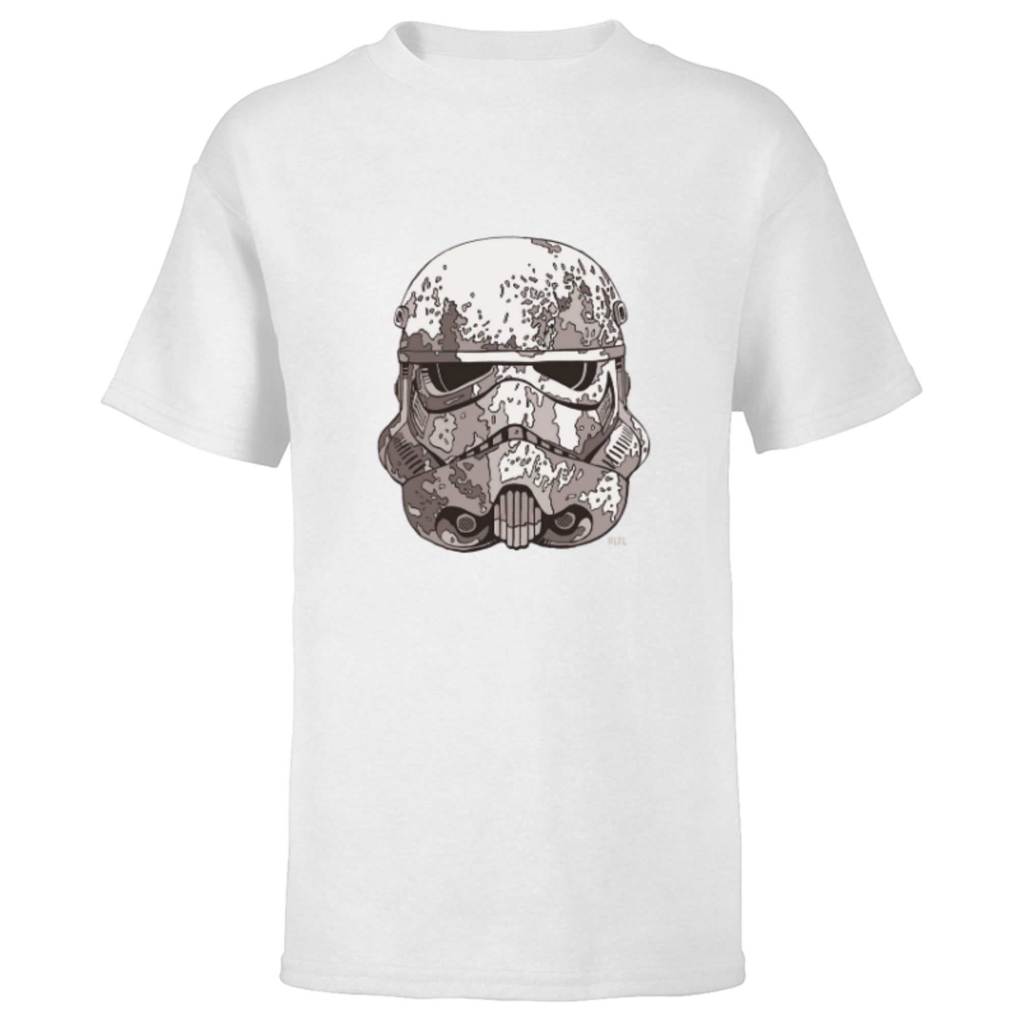 Star Wars Stormtrooper Empire Helmet - Short Sleeve T-Shirt for Kids ...