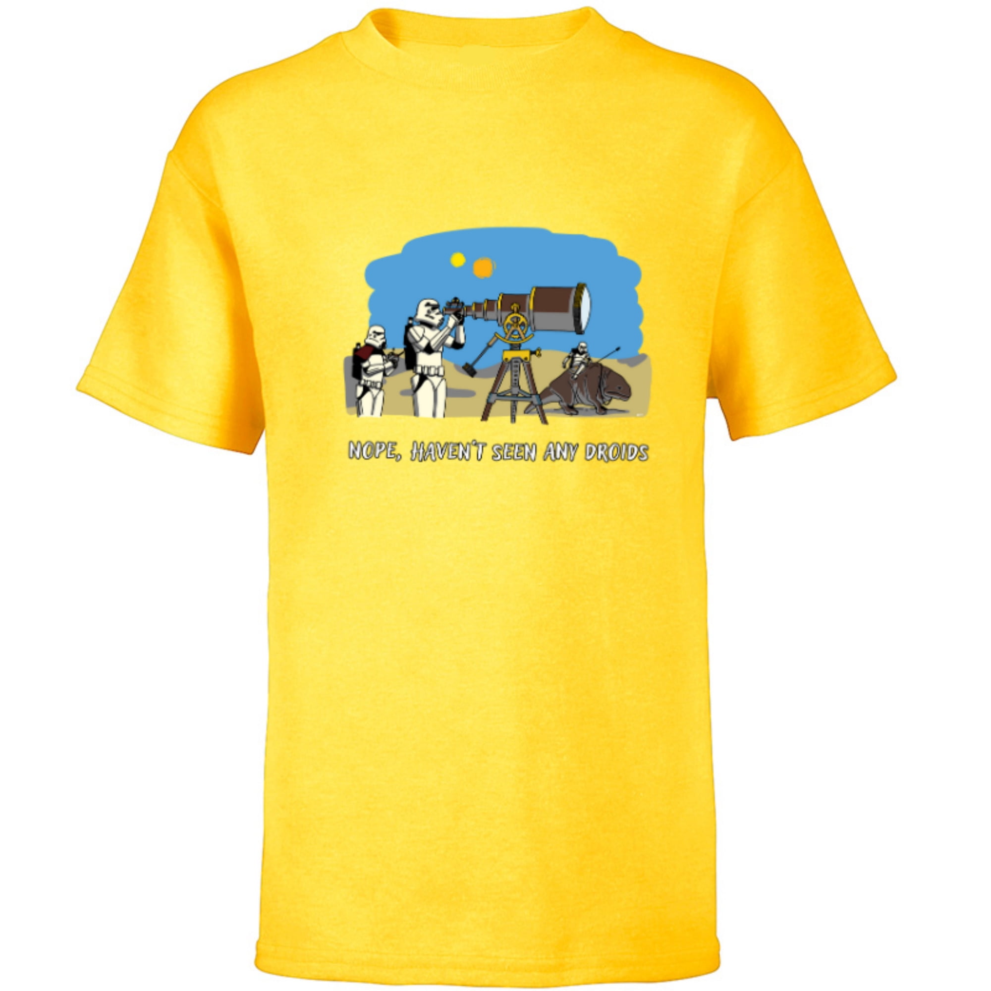 Star Wars Stormtrooper “Nope, Haven’t Seen Any Droids” Funny - Short ...