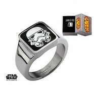 Disney Stainless Steel Star Wars 3D Stormtrooper Ring - Walmart.com