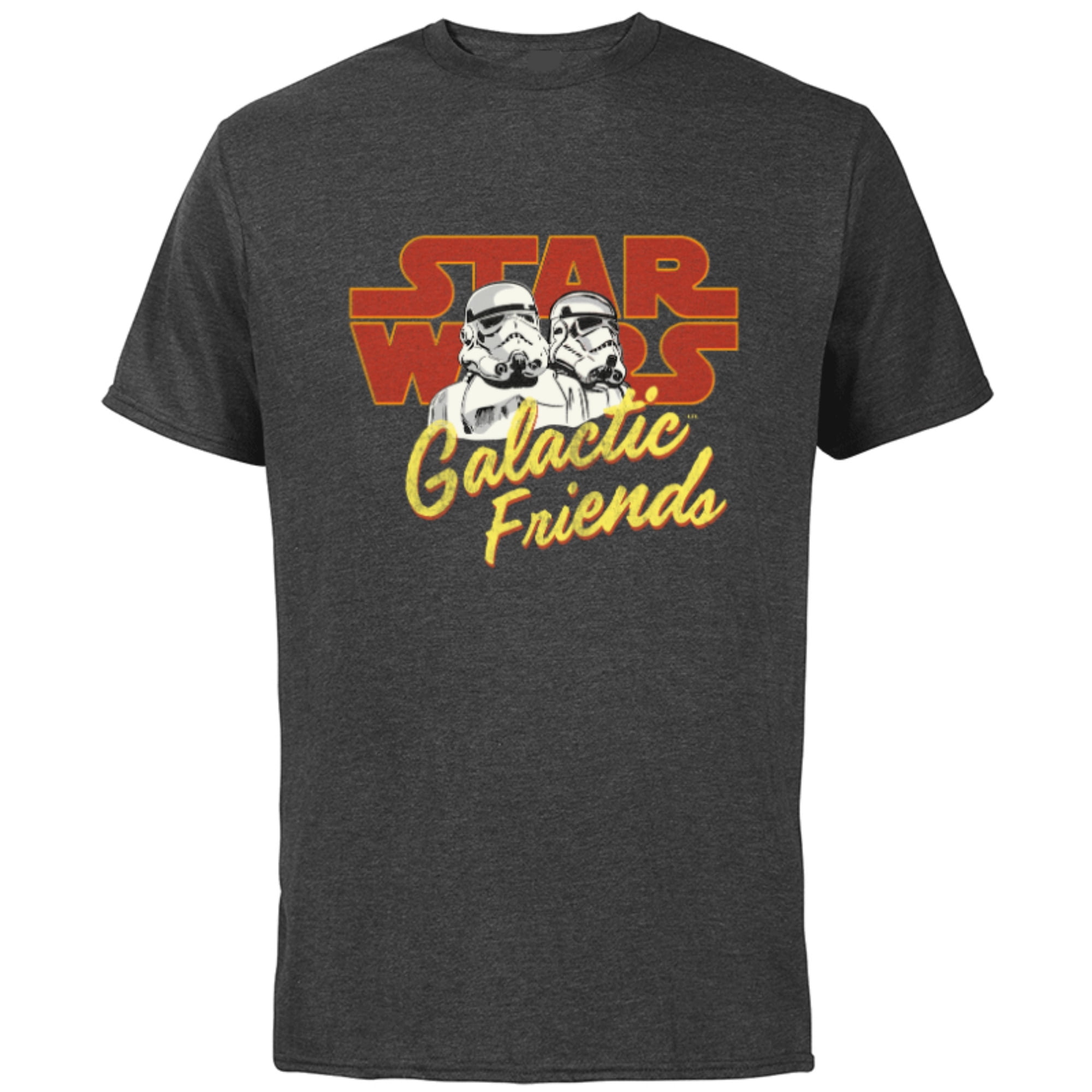 Star Wars Stormtroopers Galactic Friends - Short Sleeve Cotton T-Shirt ...