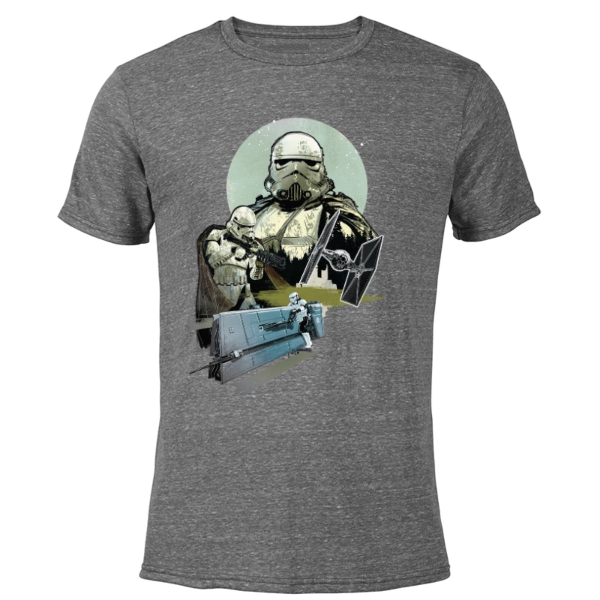 Star Wars Stormtroopers in Action - Short Sleeve Blended T-Shirt for ...