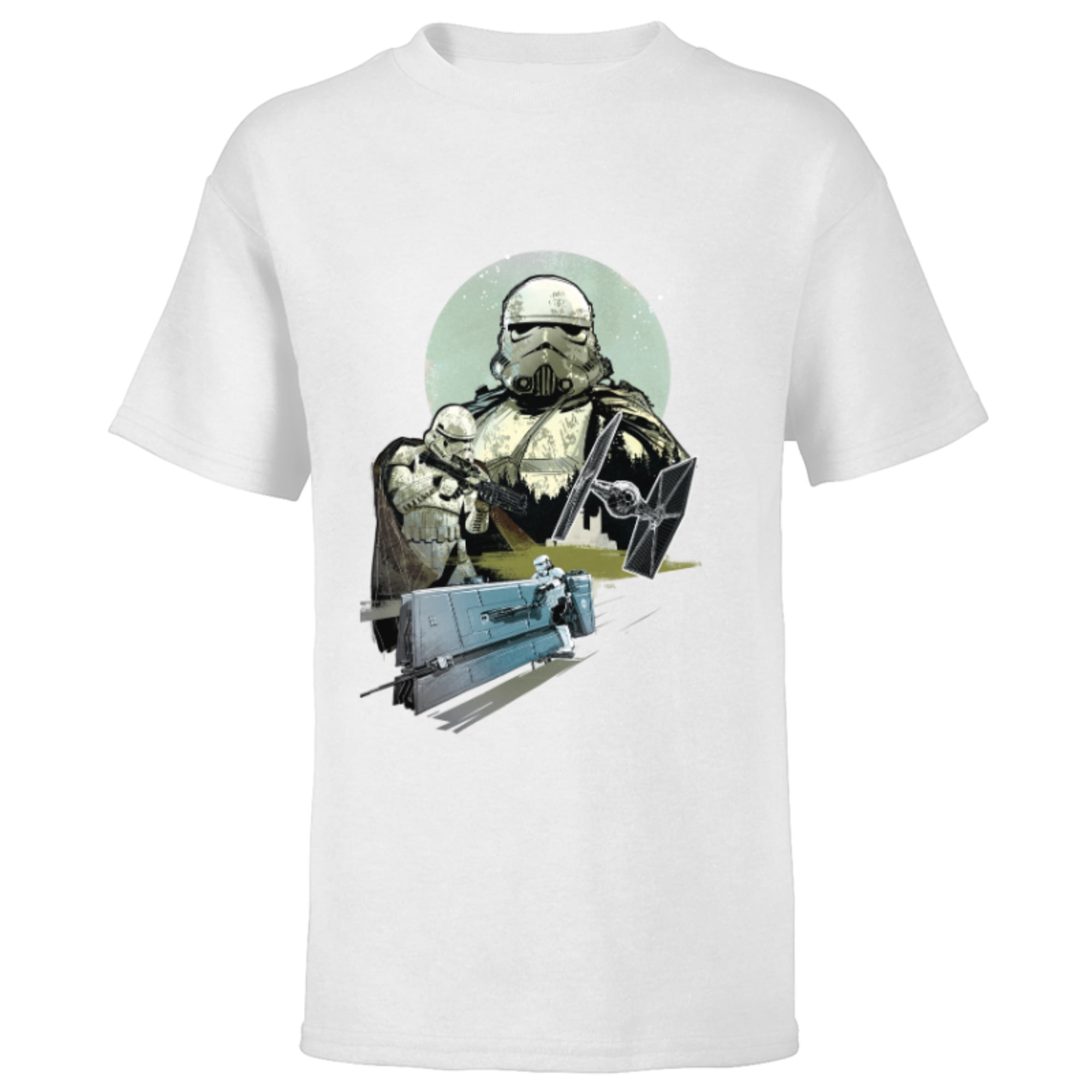 Star Wars Stormtroopers in Action - Short Sleeve T-Shirt for Kids ...