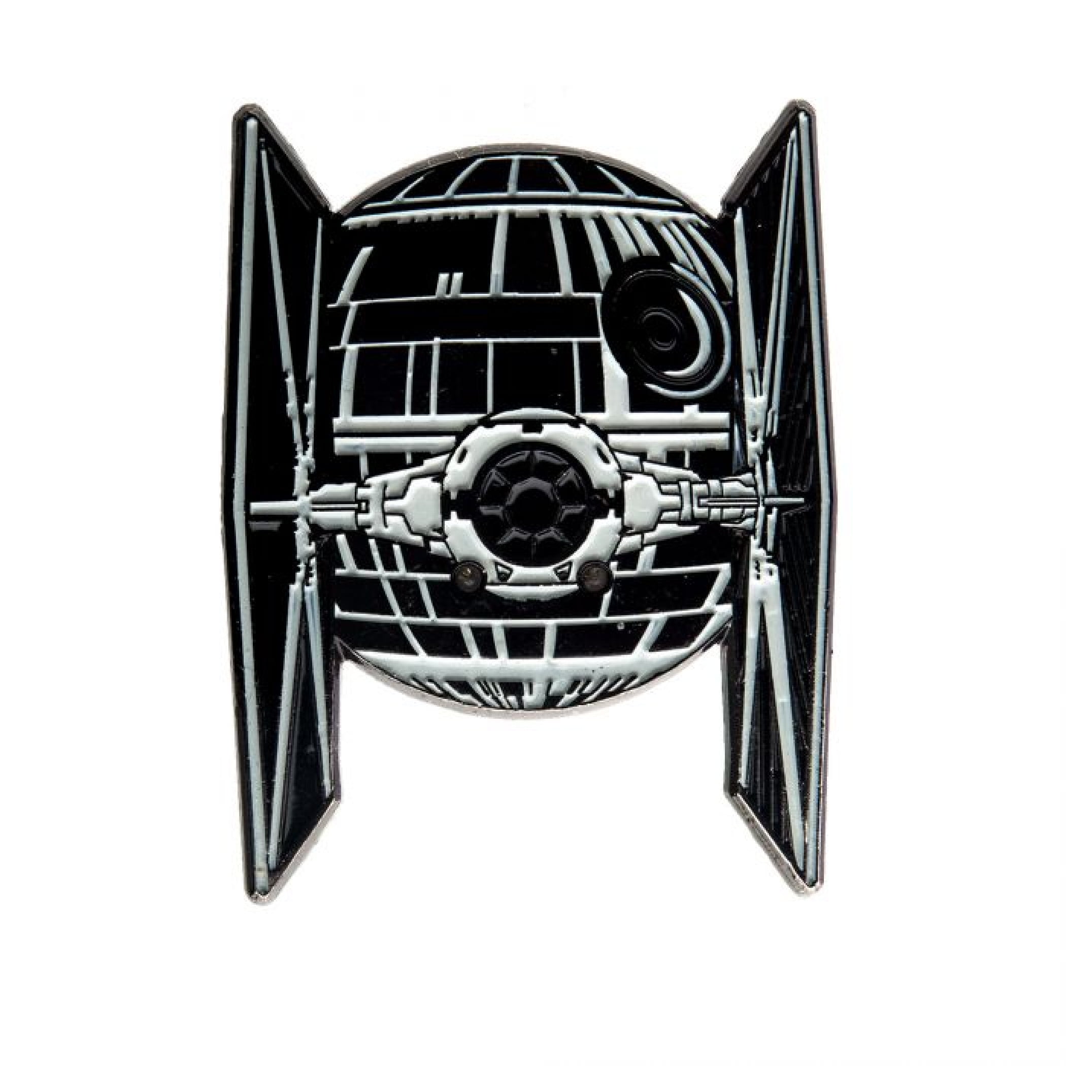 Star Wars Tie Fighter And Death Star Light Up Pin - Walmart.com