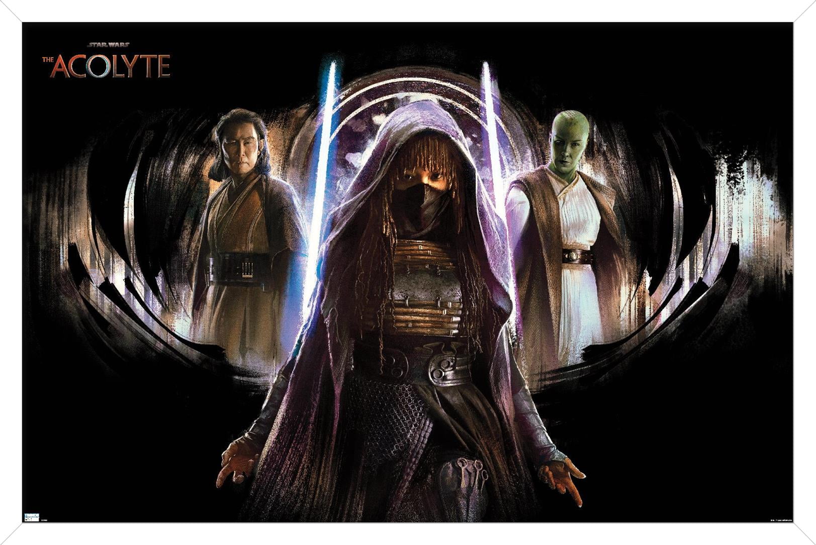 Star Wars: The Acolyte - Trio Wall Poster, 22.375" x 34" Framed ...