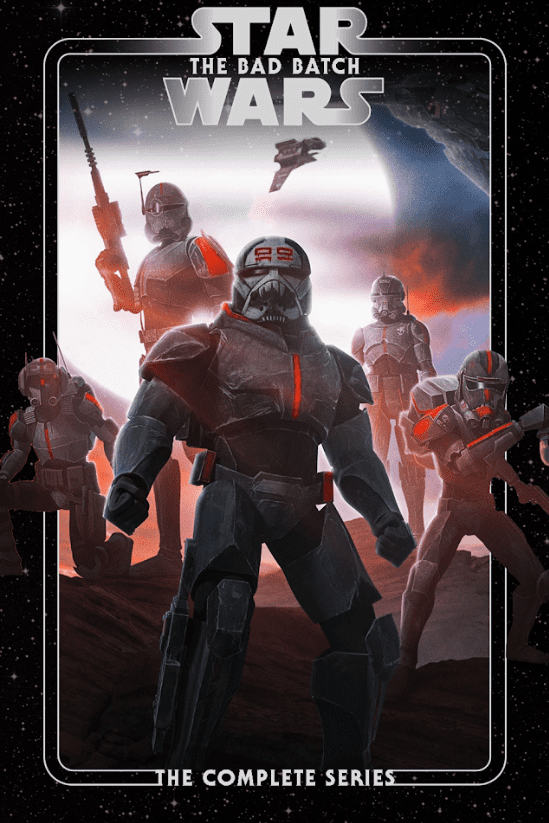 Star Wars: The Bad Batch (2021) 24x36 Movie Poster, Animated Series ...