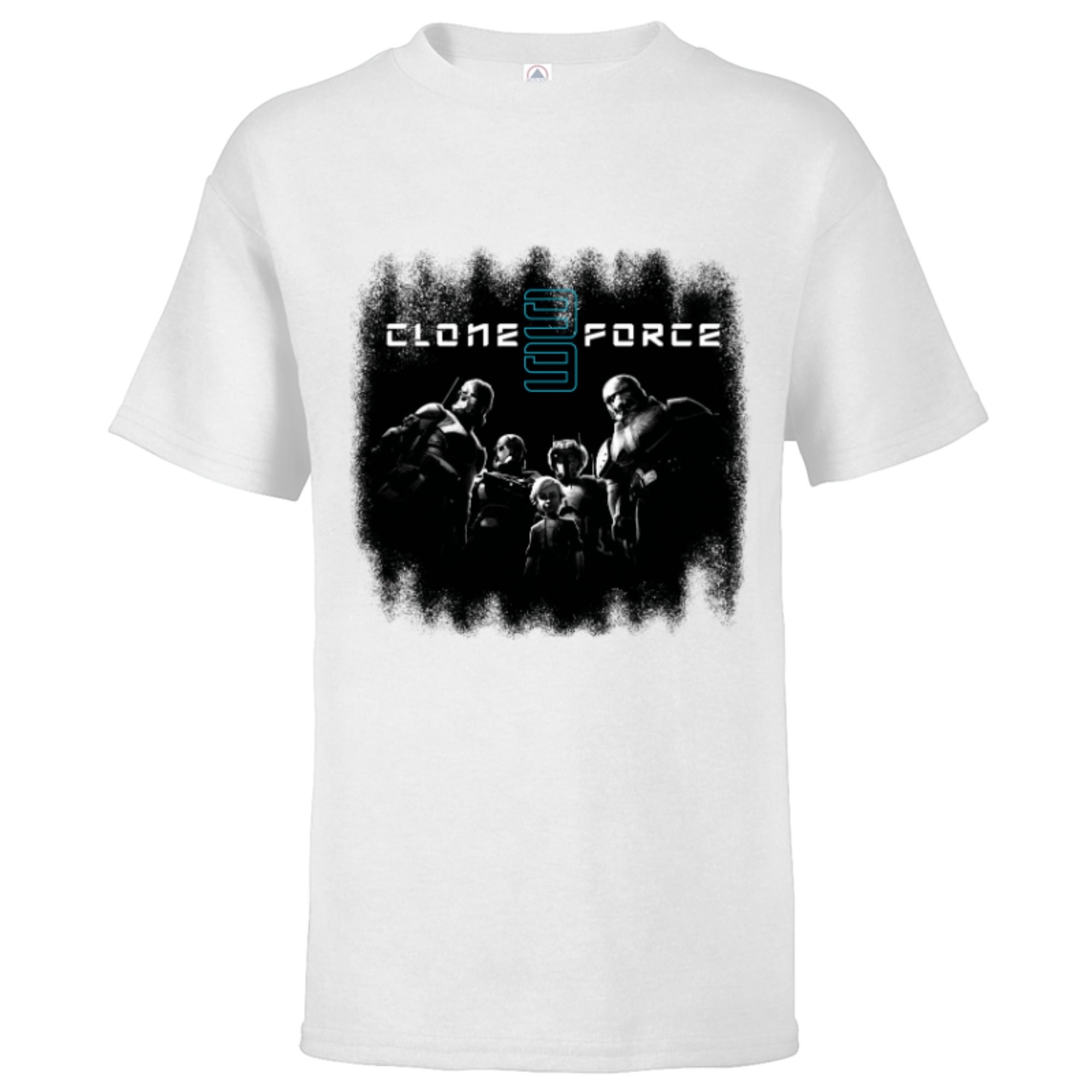 Star Wars The Bad Batch Clone Force 99 Team Black & White - Short ...