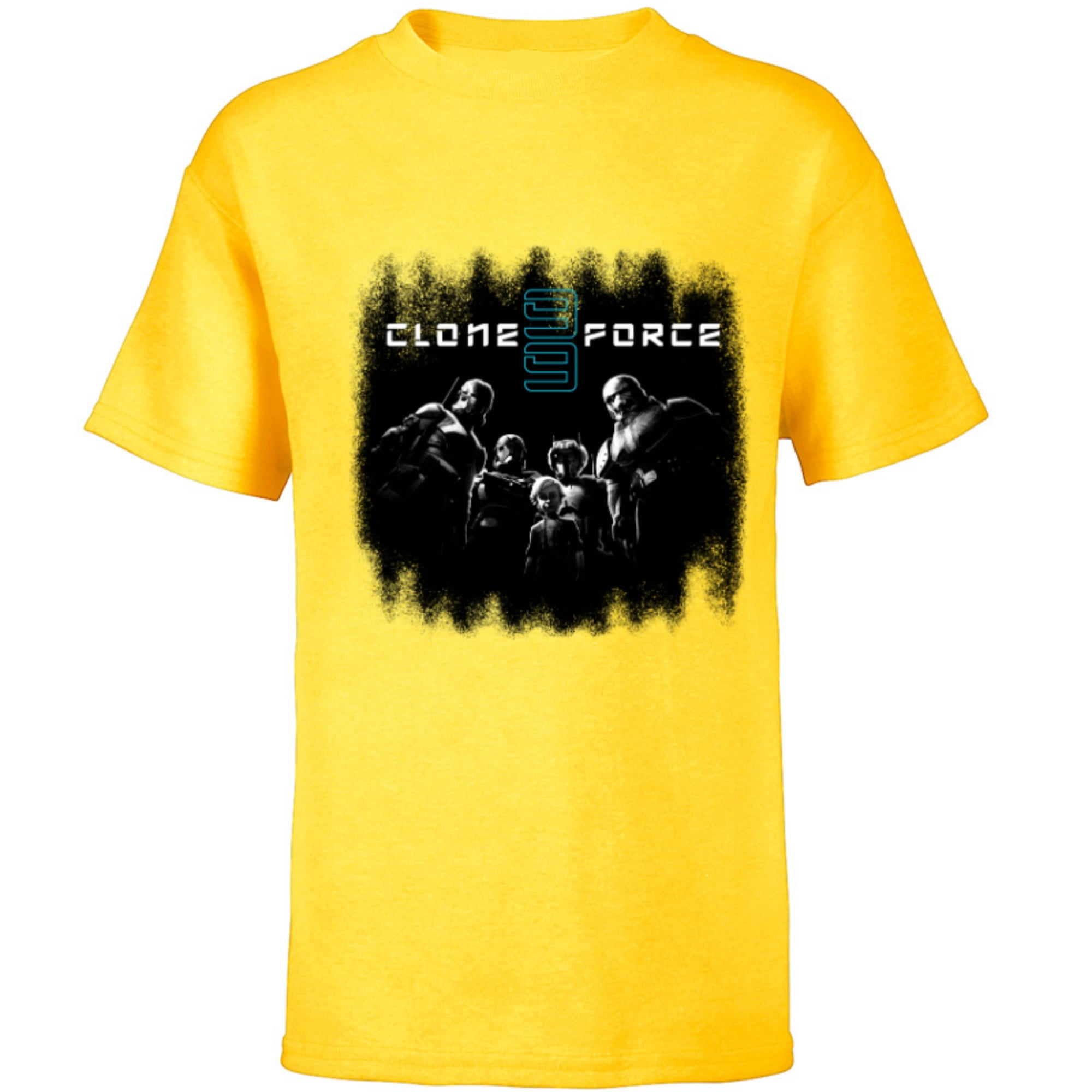 Star Wars The Bad Batch Clone Force 99 Team Black & White - Short ...