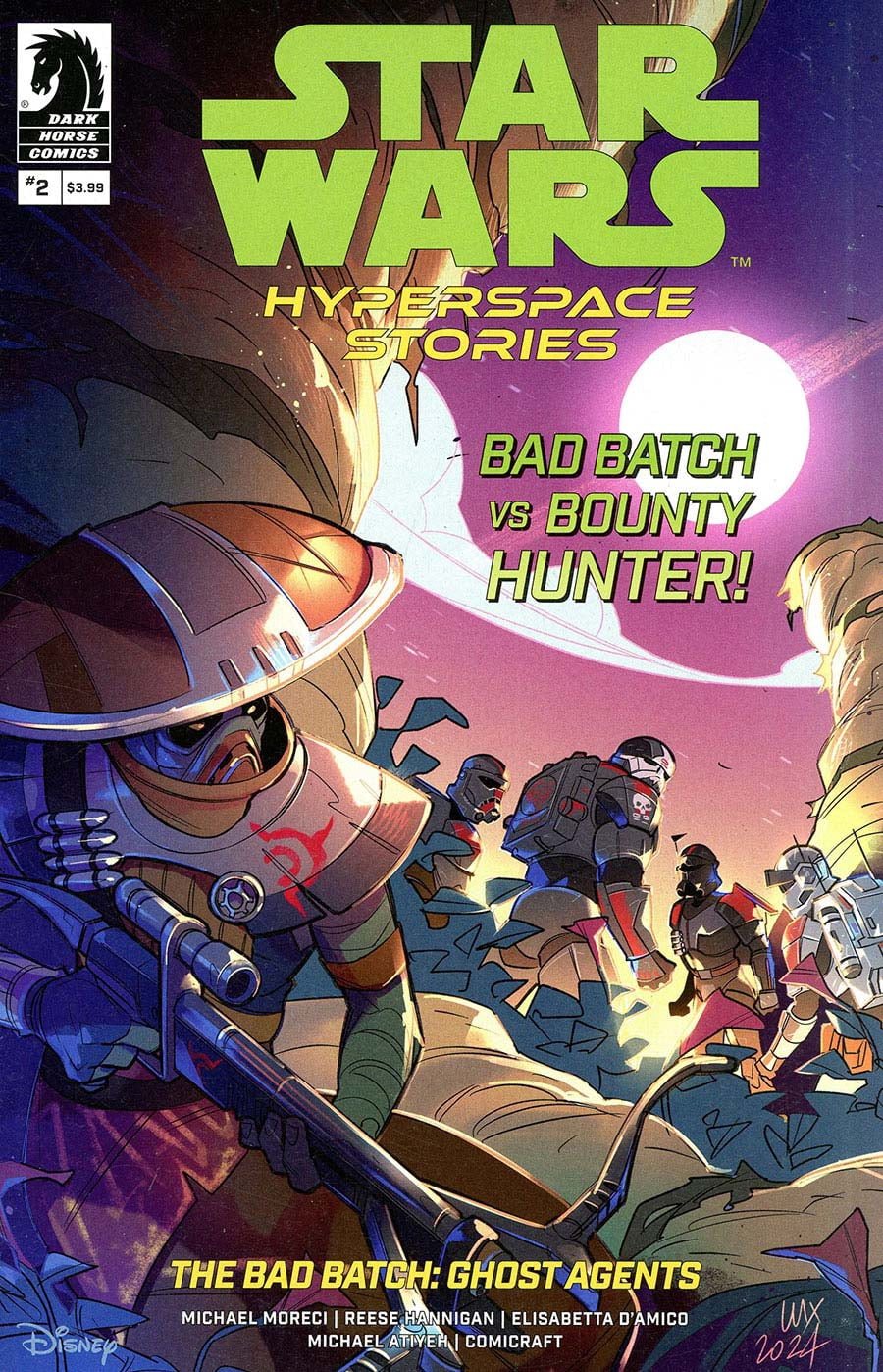 Star Wars: The Bad Batch-Ghost Agents #2A VF ; Dark Horse Comic Book ...