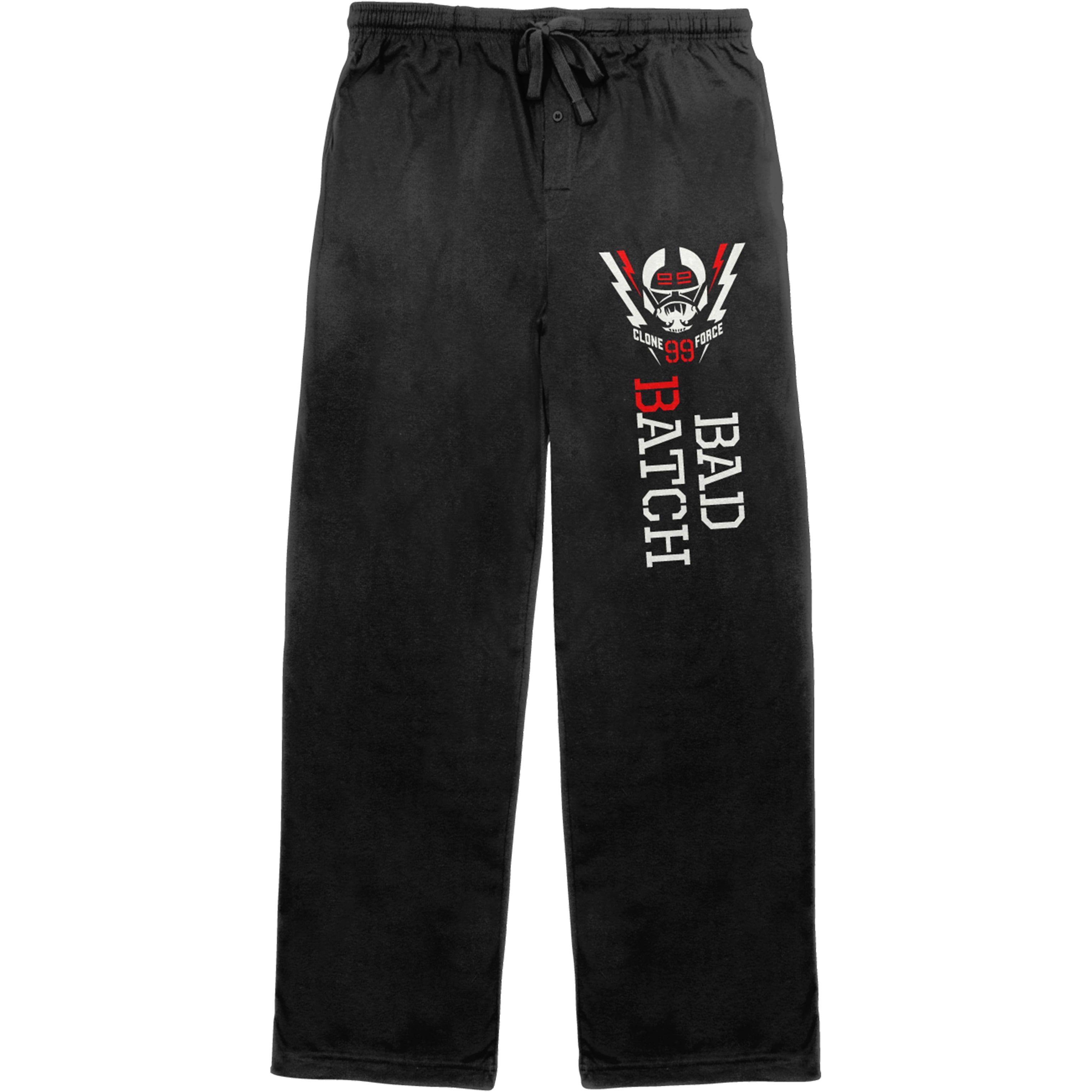 Star Wars The Bad Batch Helmet Black Graphic Sleep Pajama Pants - S ...