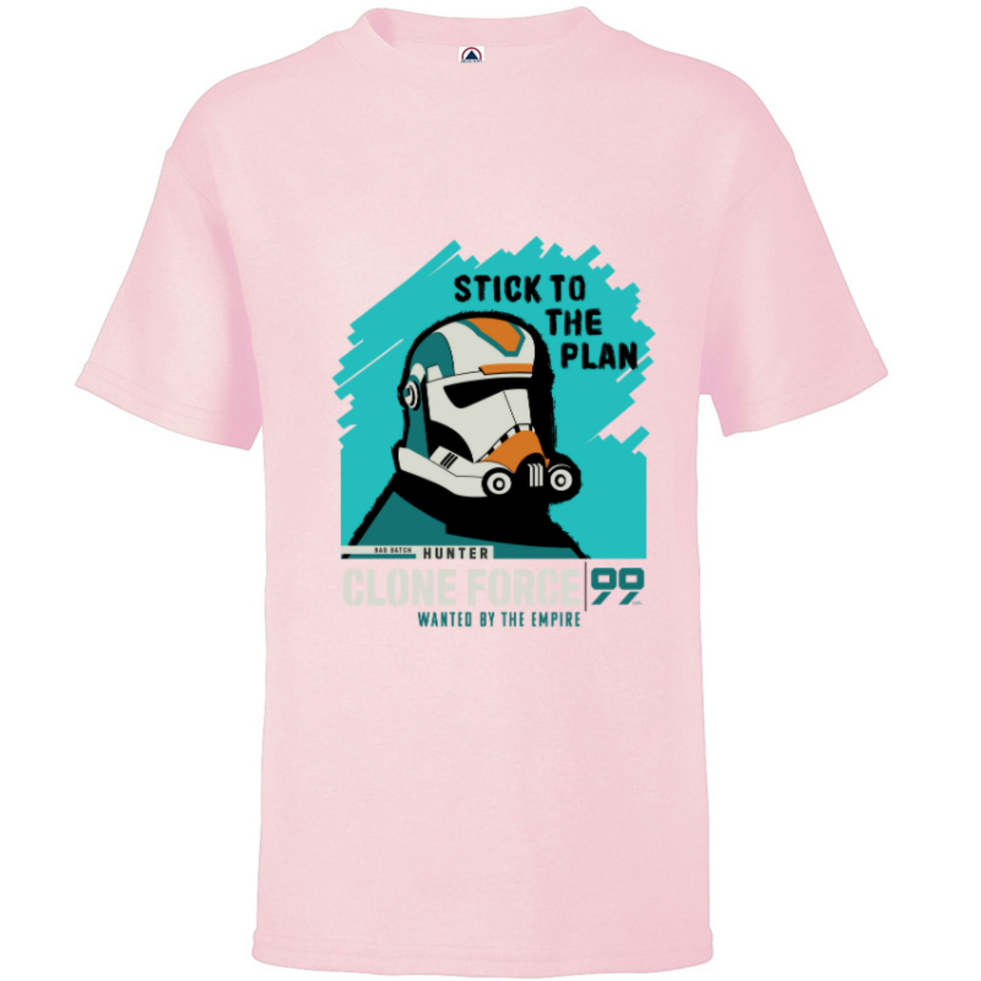 Star Wars The Bad Batch Hunter Quote “Stick to the Plan” - Short Sleeve ...