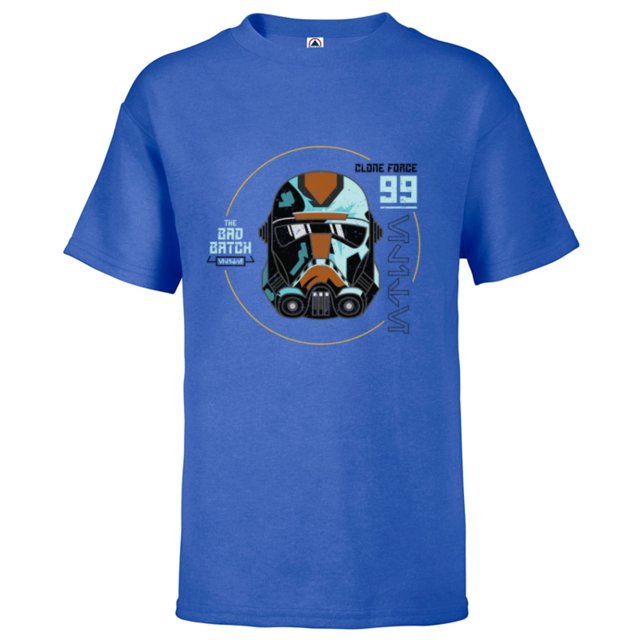 Star Wars The Bad Batch Season 2 Hunter Helmet Elite - Short Sleeve T ...