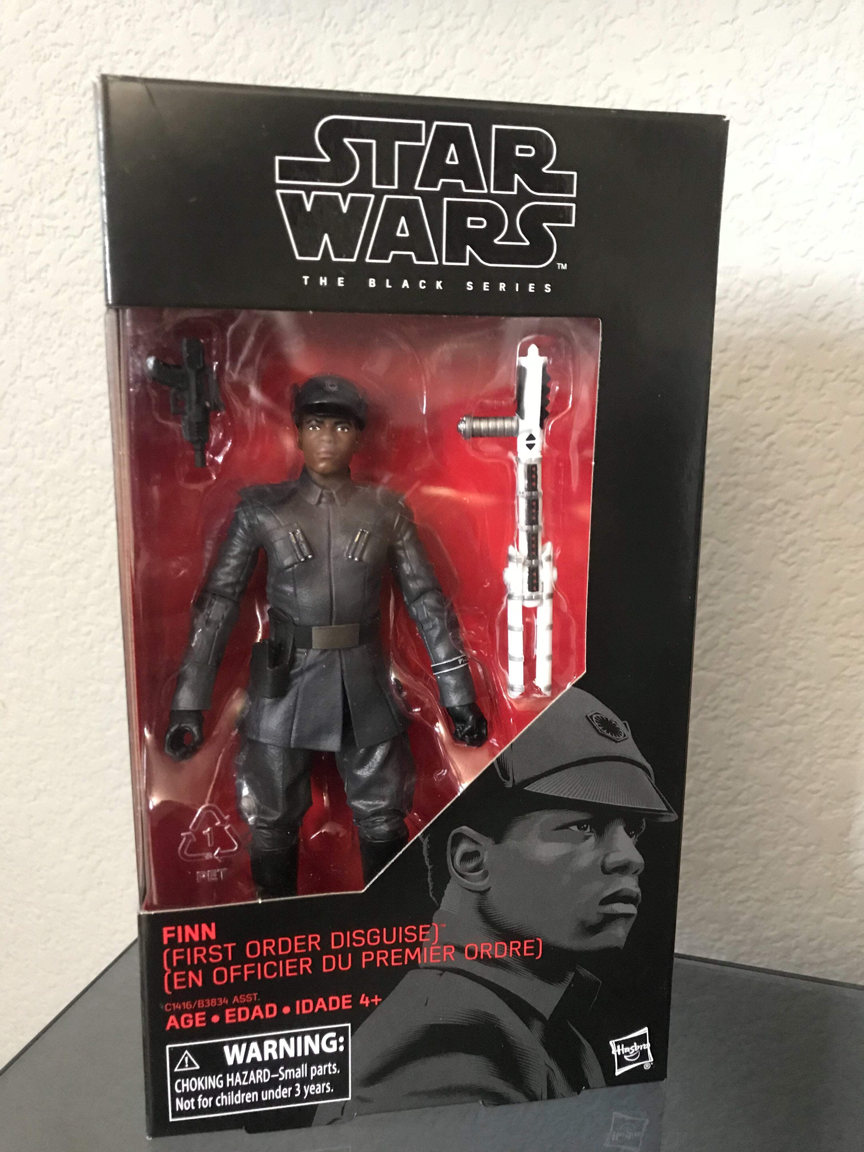 Star Wars The Black Series #51 Finn (First Order Disguise) - Walmart.com