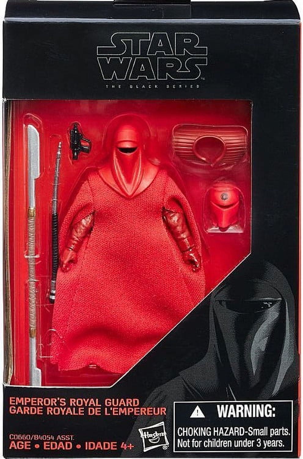 Star Wars The Black Series Emperor's Royal Guard Action Figure, Crimson ...