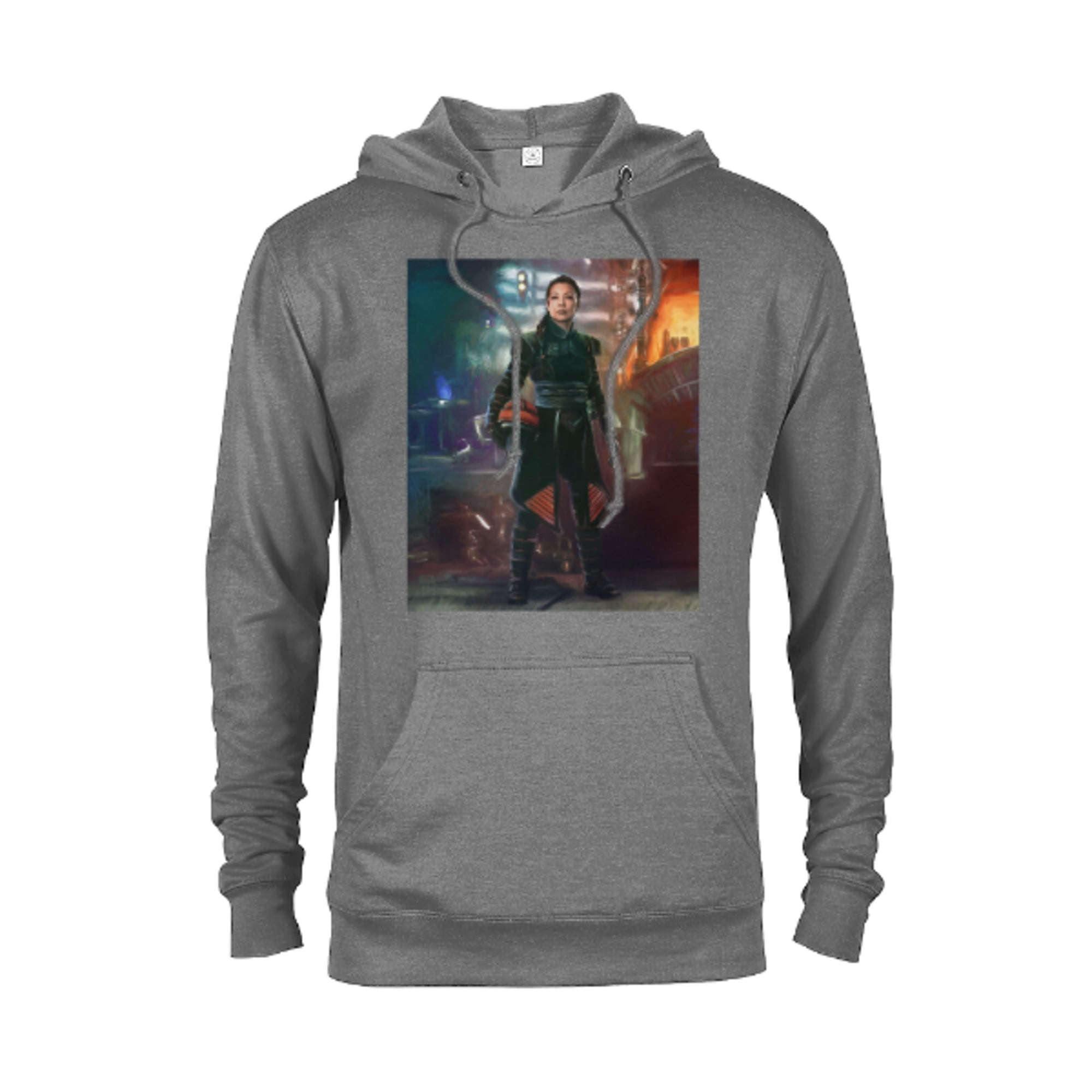 Star Wars The Book of Boba Fett Fennec Shand Portrait - Pullover Hoodie ...