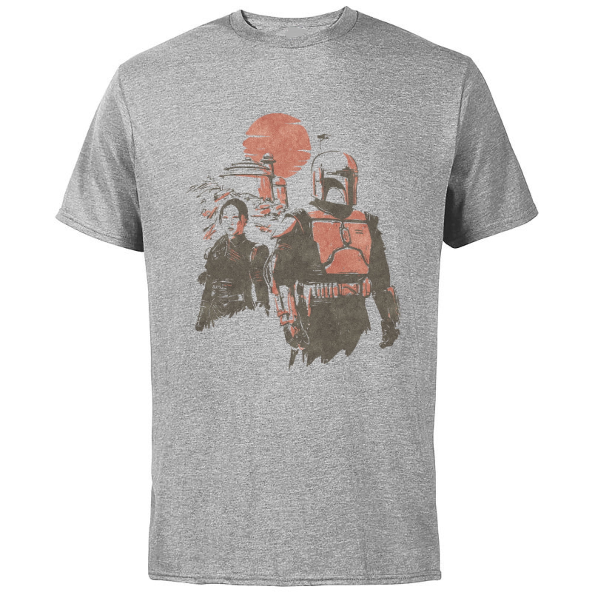 Star Wars The Book of Boba Fett and Fennec Shand - Short Sleeve Cotton ...