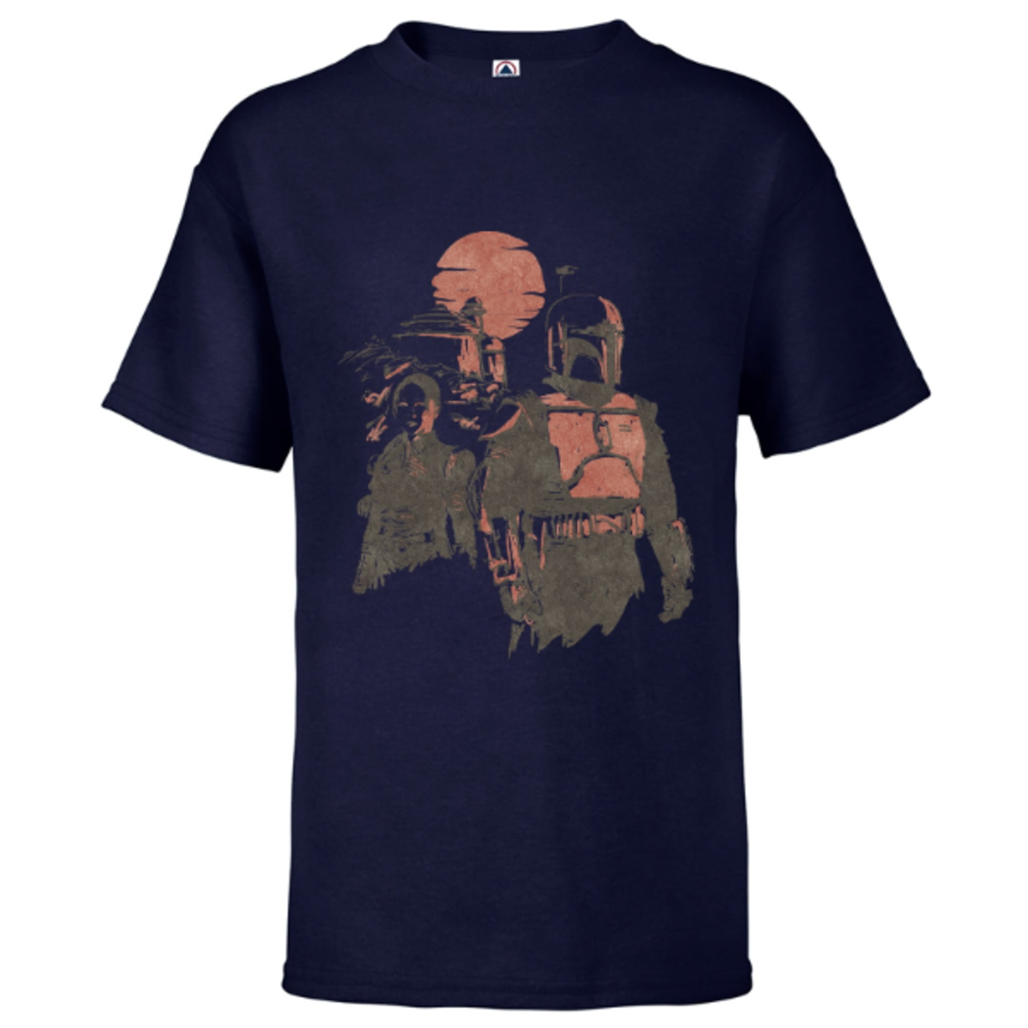 Star Wars The Book of Boba Fett and Fennec Shand - Short Sleeve T-Shirt ...
