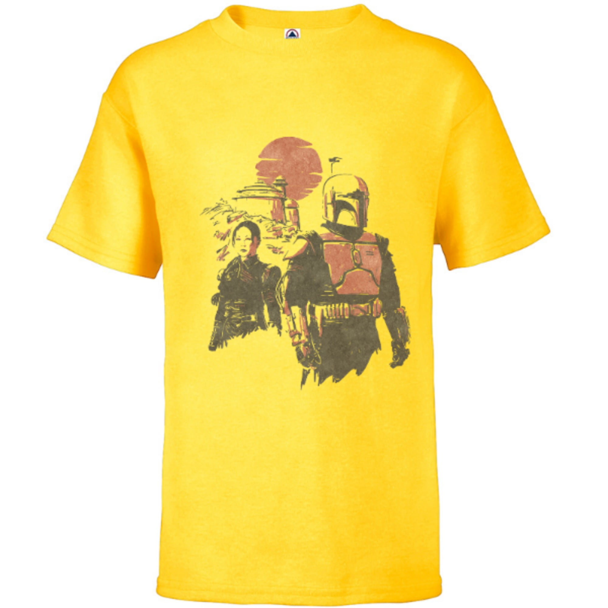 Star Wars The Book of Boba Fett and Fennec Shand - Short Sleeve T-Shirt ...