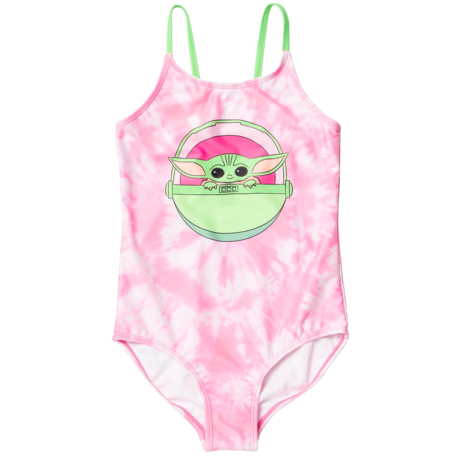 Star Wars Baby Yoda Children's Character Swimming Suit: One Piece ...