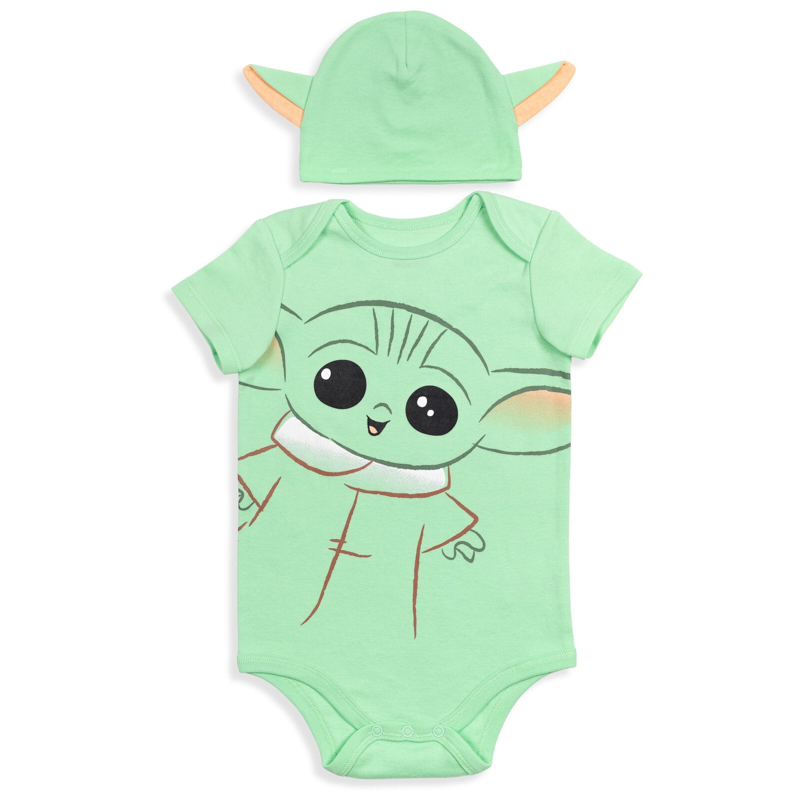 Star Wars The Child Infant Baby Boys Cosplay Short Sleeve Bodysuit and ...
