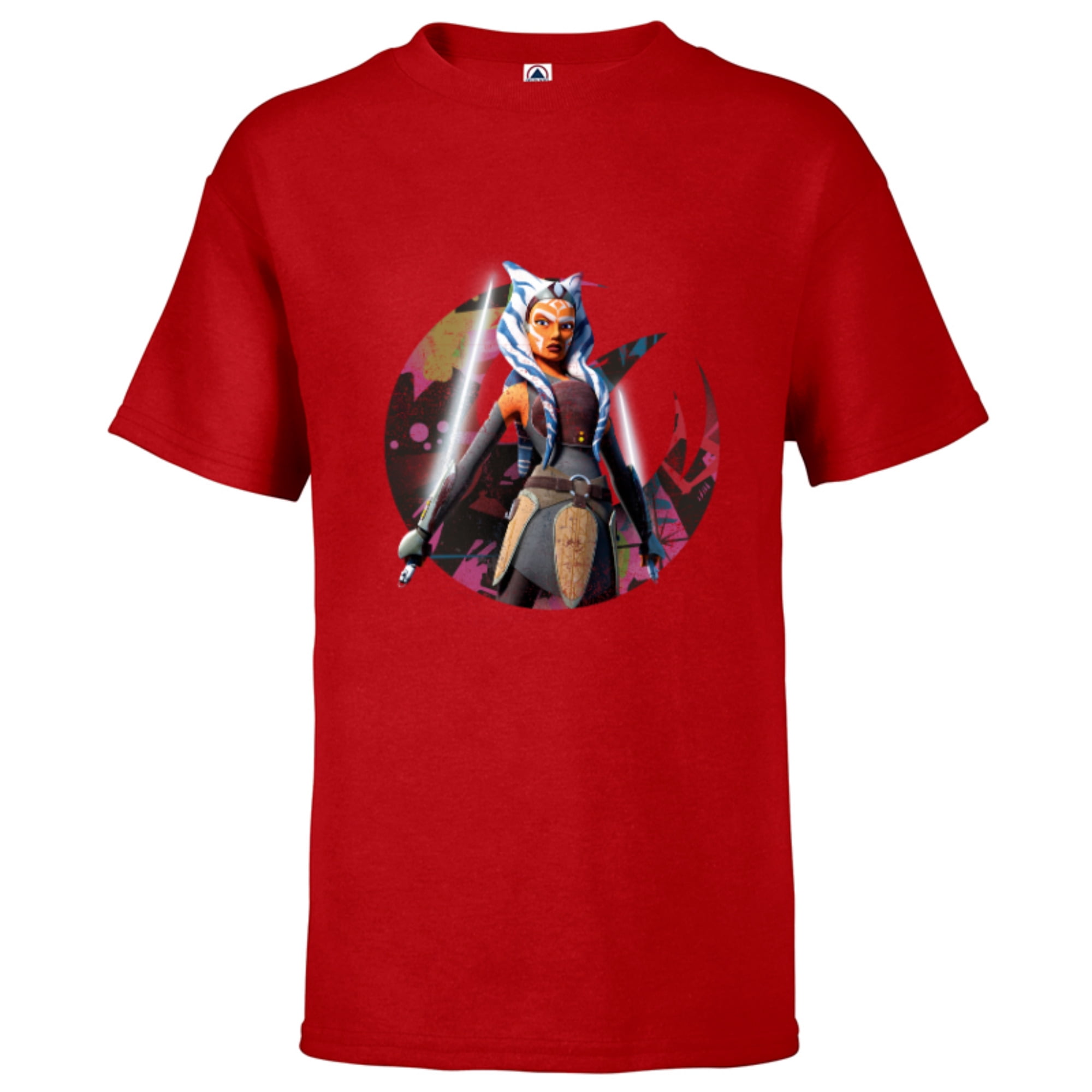 Star Wars The Clone Wars Ahsoka Tano Fearless Jedi - Short Sleeve T ...