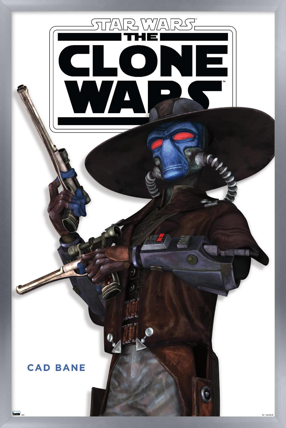 Star Wars: The Clone Wars - Cad Bane Feature Series Wall Poster, 22.375 ...