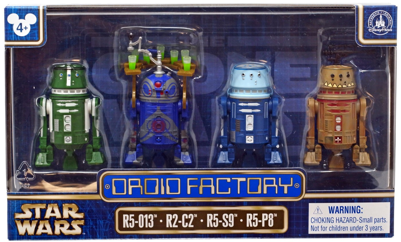 Disney Figurine Set - Star Wars - Droid Factory THE CLONE WARS ...