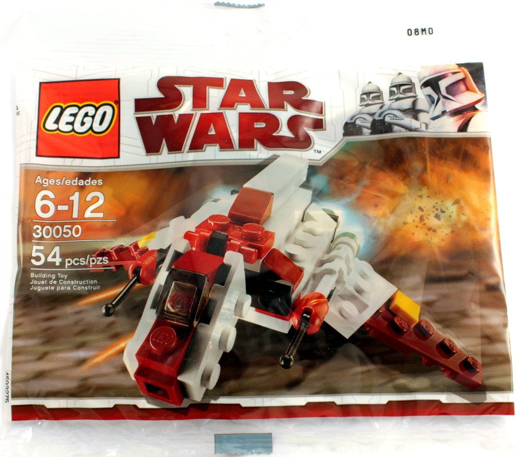 Star Wars The Clone Wars Republic Attack Shuttle Mini Set LEGO 30050 ...