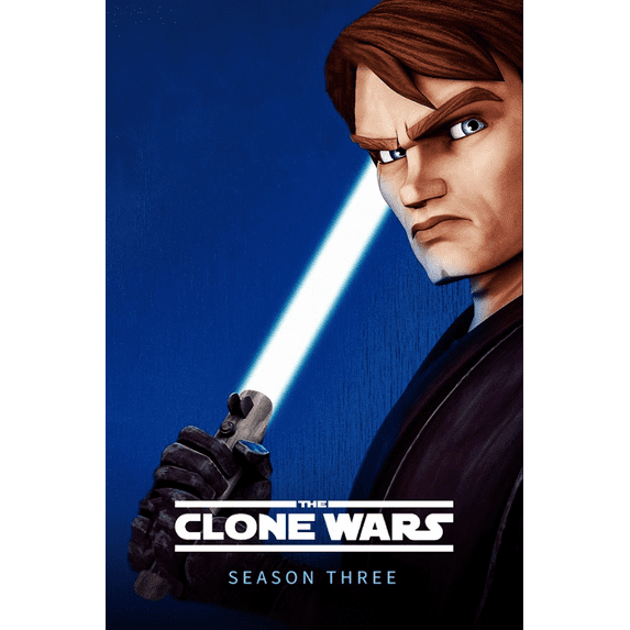 Star Wars The Clone Wars Season 3 (2008) 24x36 Poster Ahsoka Tano Jedi Art - Walmart.com