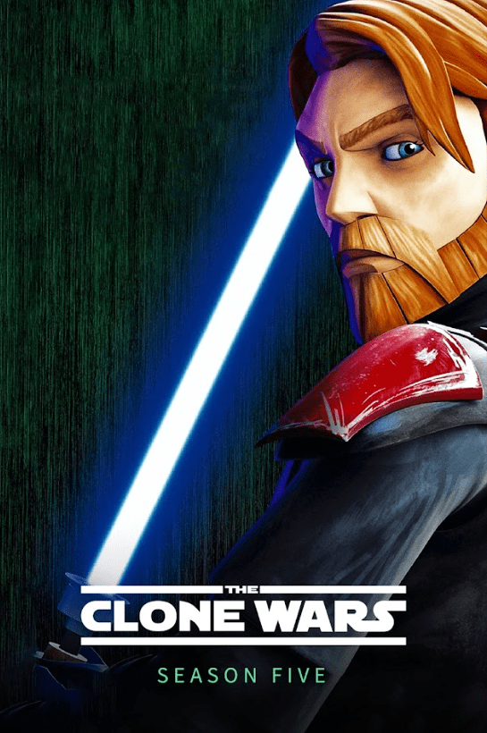 Star Wars The Clone Wars Season 5 (2008) 24x36 Poster Anakin vs Darth ...