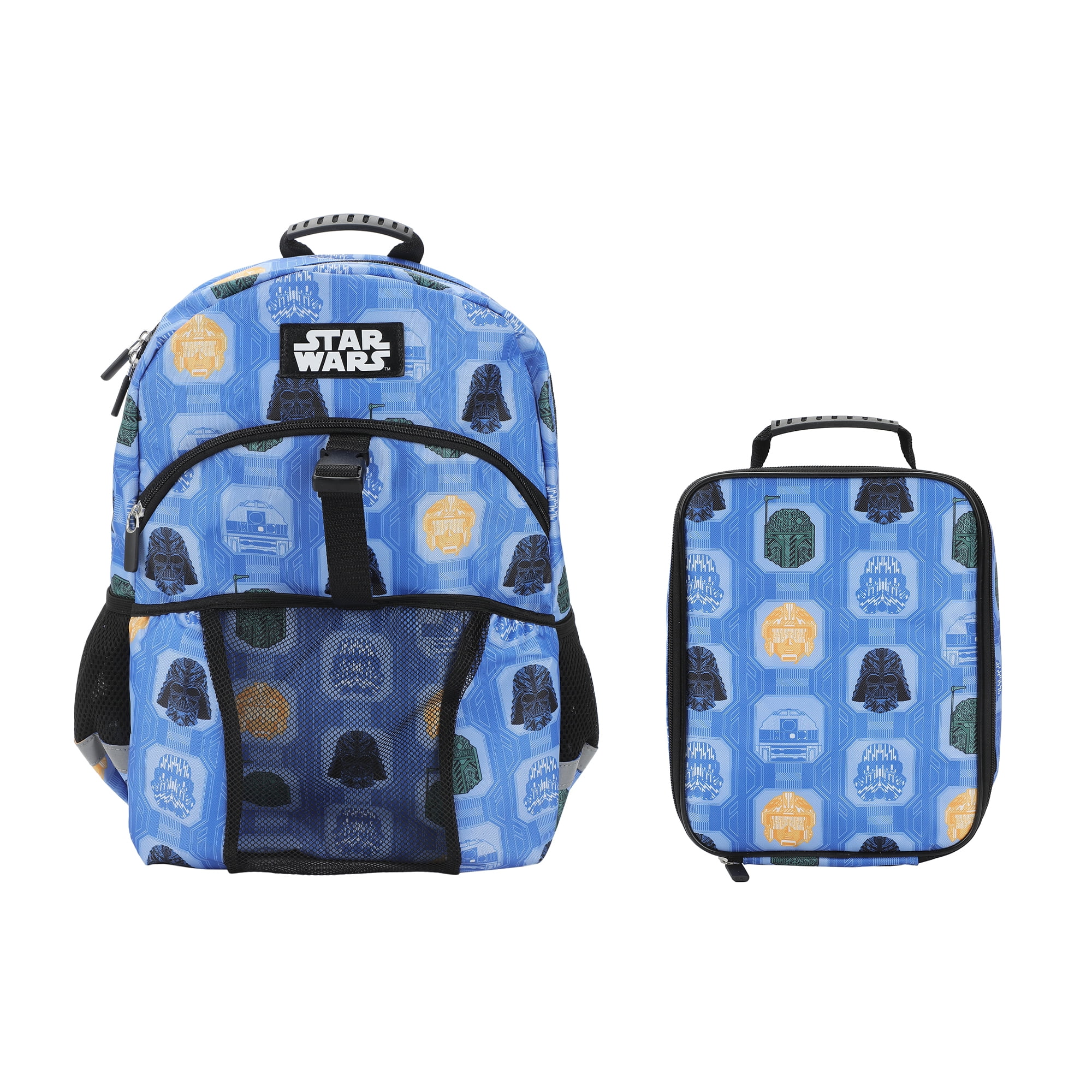 Star Wars The Dark Side 2-Piece 16" Premium Backpack & Lunch Kit Set ...