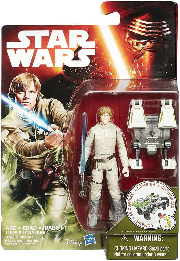Star Wars The Empire Strikes Back 3.75" Figure Forest Mission Luke ...
