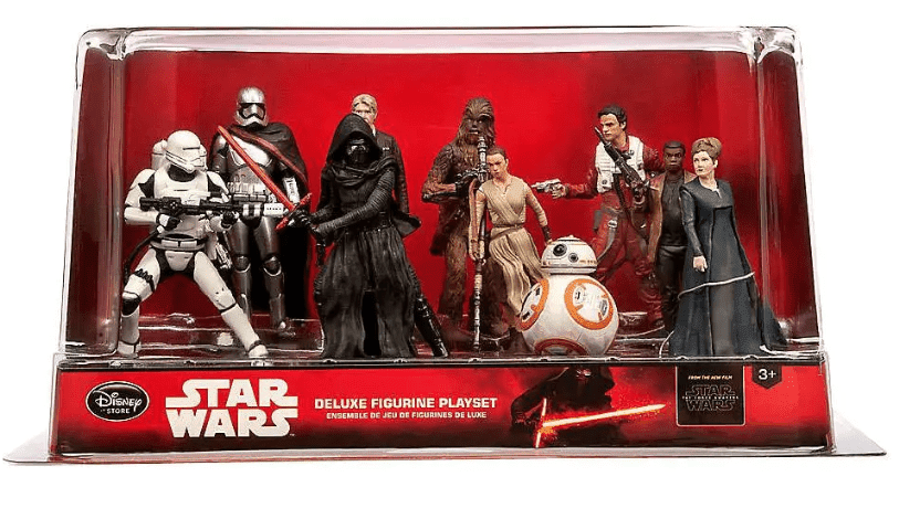 Star Wars: The Force Awakens 10-Piece PVC Figures for Playgrounds ...