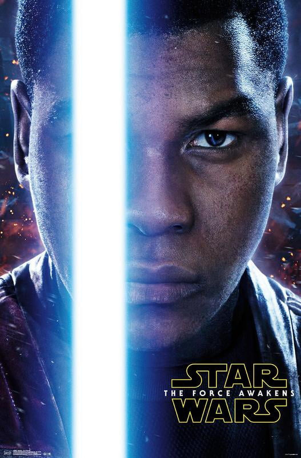 Star Wars: The Force Awakens - Finn Portrait Wall Poster, 22.375" x 34 ...