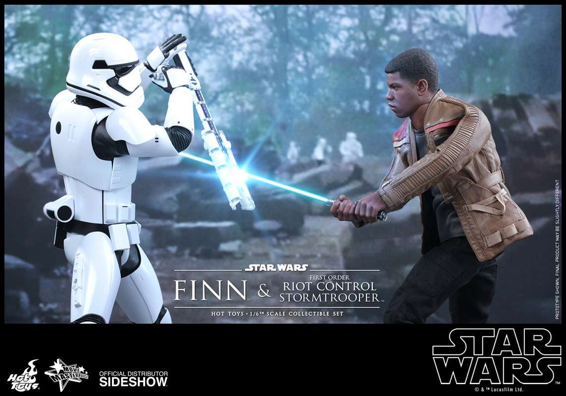 Star Wars The Force Awakens Finn and First Order Riot Control ...