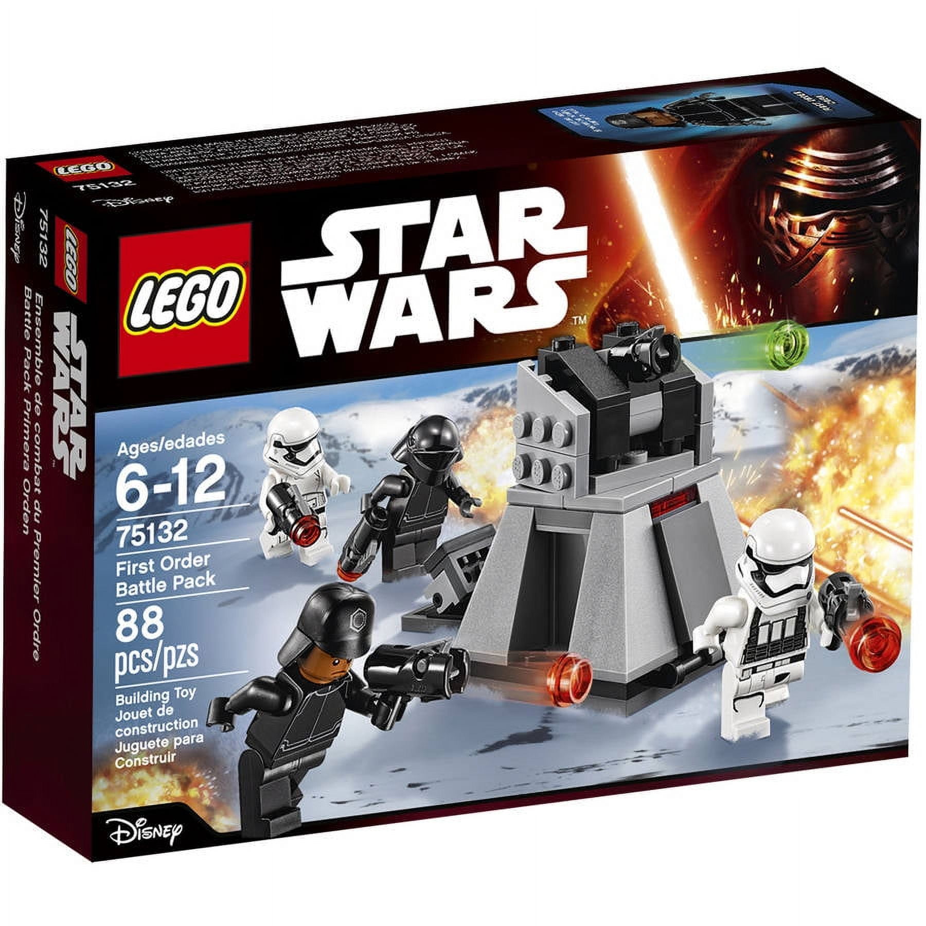 Star Wars The Force Awakens First Order Battle Pack Set LEGO 75132 ...
