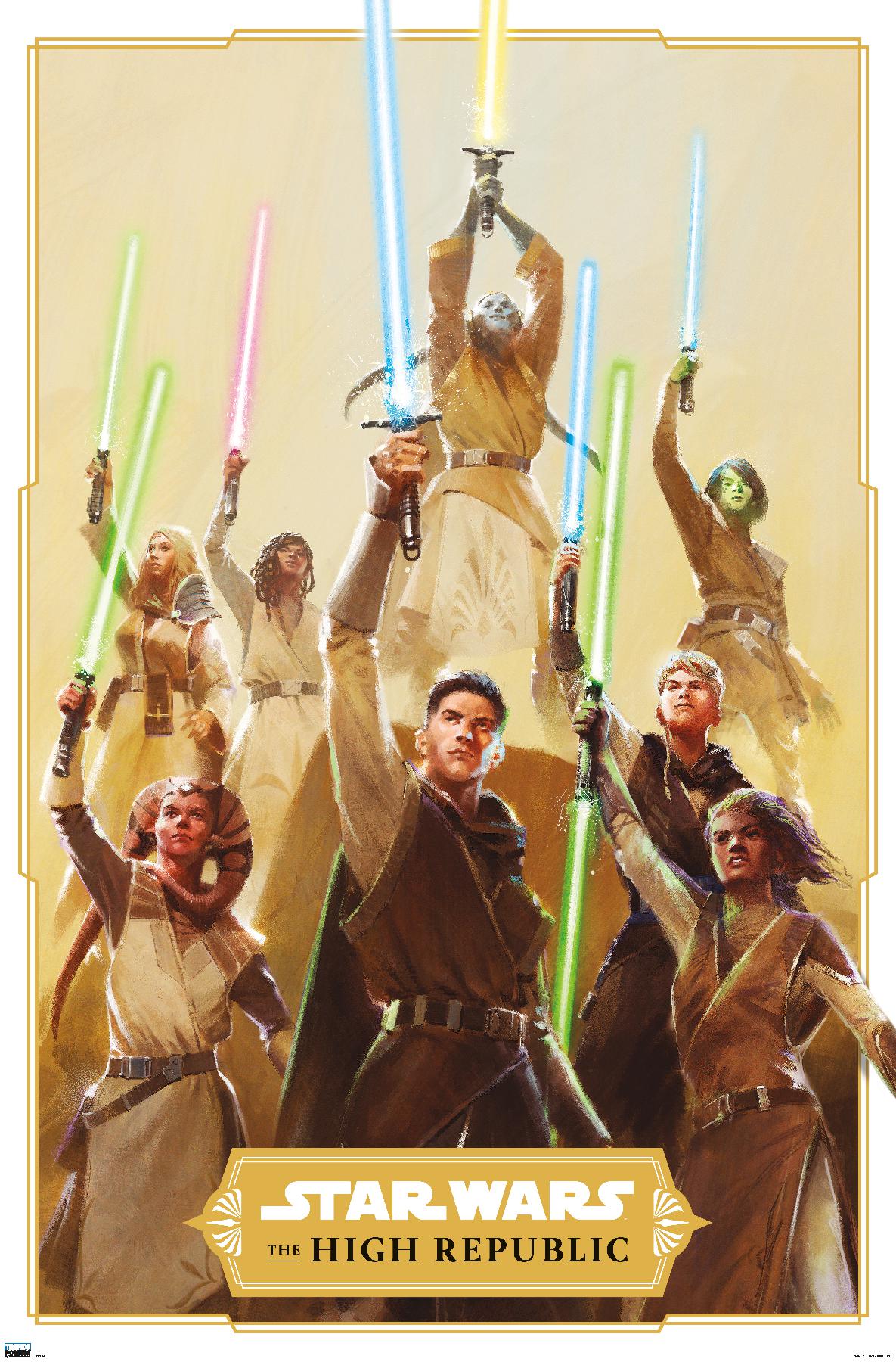 Star Wars: The High Republic - Portrait Wall Poster, 14.725" x 22.375 ...