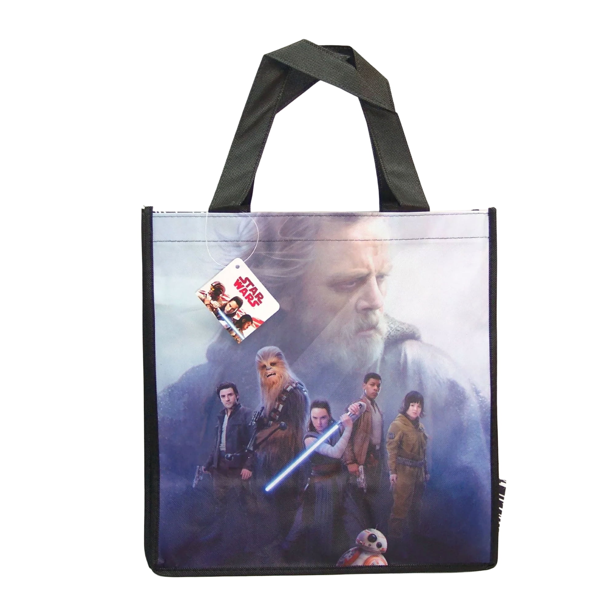 Star Wars The Last Jedi/Rey/Chewbacca/BB8/Luke Skywalker Tote Bag ...