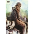 Star Wars: The Last Jedi - Wookiee & Porg Poster and Poster Clip Bundle ...